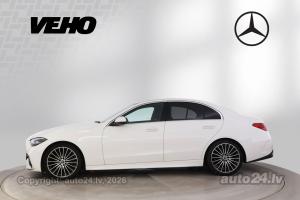 White Mercedes-Benz C-Class 2021 in Tallinn, with an engine capacity of 1.50 L and mileage of 38 thousand km for 36900 €, photo 7 on AUTOMOTO.COM.LV