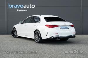 White Mercedes-Benz C-Class 2022 in Tartu, with an engine capacity of 1.50 L and mileage of 70 thousand km for 38900 €, photo 7 on AUTOMOTO.COM.LV