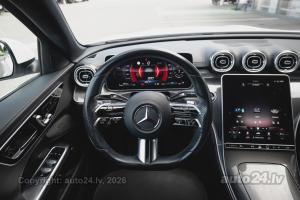 White Mercedes-Benz C-Class 2022 in Tartu, with an engine capacity of 1.50 L and mileage of 70 thousand km for 38900 €, photo 11 on AUTOMOTO.COM.LV