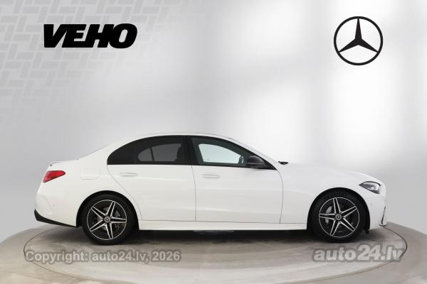 Белый Мерседес Ц-Класс 2025 в Таллин, объемом двигателя 2.00 л и пробегом 13 тыс. км за 51900 €, фото 2 на AUTOMOTO.COM.LV