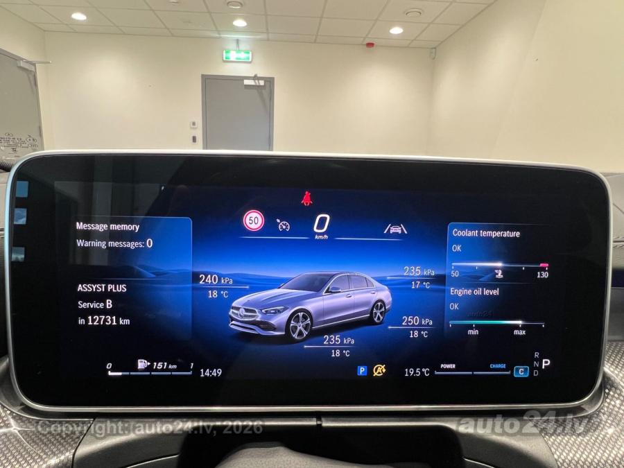 Белый Мерседес Ц-Класс 2025 в Таллин, объемом двигателя 1.50 л и пробегом 37 тыс. км за 41900 €, фото 21 на AUTOMOTO.COM.LV