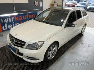 White Mercedes-Benz C-Class 2012 in Tallinn, with an engine capacity of 3.00 L and mileage of 284 thousand km for 8999 €, photo 3 on AUTOMOTO.COM.LV