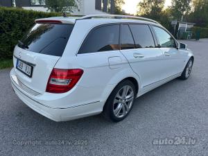 White Mercedes-Benz C-Class 2012 in Tallinn, with an engine capacity of 2.10 L and mileage of 342 thousand km for 7200 €, photo 8 on AUTOMOTO.COM.LV