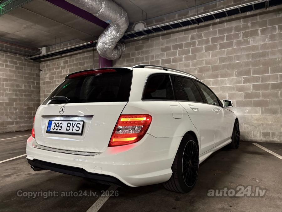 Balts Mercedes-Benz C-Class 2012 Tallina, ar dzinēja tilpumu 2.10 L un nobraukumu 330 tūkst. km par 10590 €, foto 9 vietnē AUTOMOTO.COM.LV
