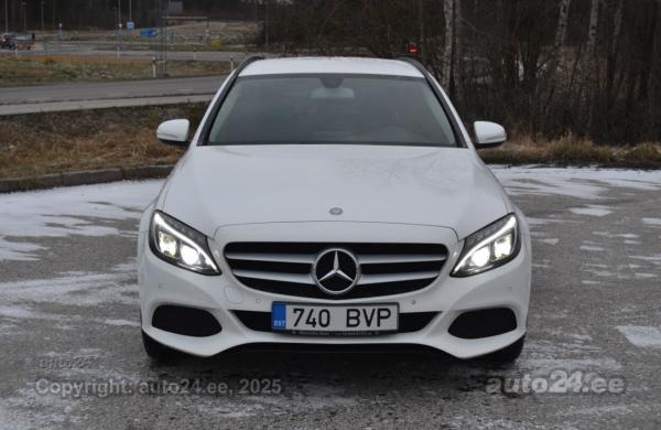 White Mercedes-Benz C-Class 2015 in Tallinn, with an engine capacity of 1.60 L and mileage of 306 thousand km for 9750 €, photo 2 on AUTOMOTO.COM.LV
