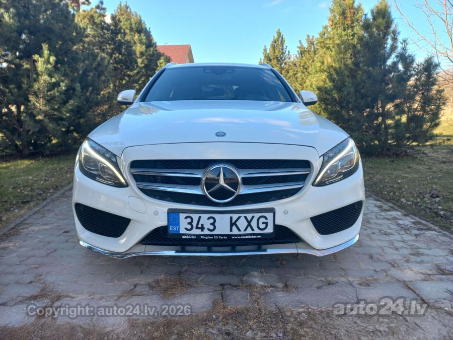 Balts Mercedes-Benz C-Class 2015 Tartu, ar dzinēja tilpumu 2.20 L un nobraukumu 240 tūkst. km par 13399 €, foto 4 vietnē AUTOMOTO.COM.LV