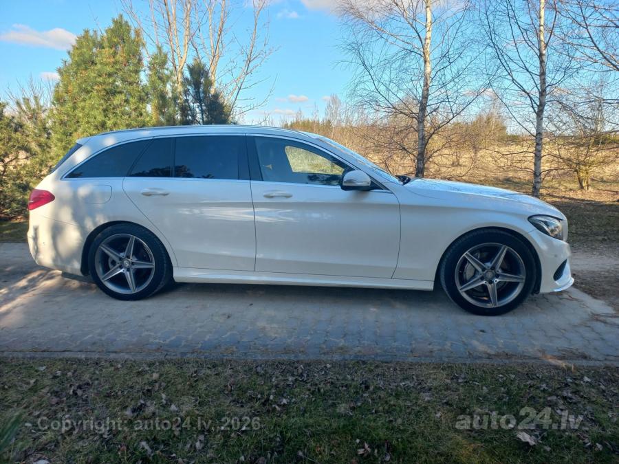 Balts Mercedes-Benz C-Class 2015 Tartu, ar dzinēja tilpumu 2.20 L un nobraukumu 240 tūkst. km par 13399 €, foto 6 vietnē AUTOMOTO.COM.LV