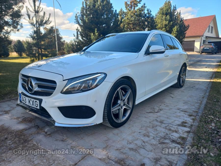 Balts Mercedes-Benz C-Class 2015 Tartu, ar dzinēja tilpumu 2.20 L un nobraukumu 240 tūkst. km par 13399 €, foto 7 vietnē AUTOMOTO.COM.LV