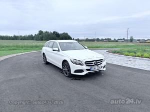 White Mercedes-Benz C-Class 2015 in Tallinn, with an engine capacity of 2.10 L and mileage of 204 thousand km for 12500 €, photo  on AUTOMOTO.COM.LV