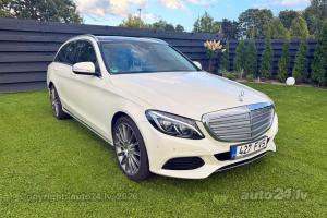 White Mercedes-Benz C-Class 2015 in Viljandi, with an engine capacity of 3.00 L and mileage of 131 thousand km for 19999 €, photo 3 on AUTOMOTO.COM.LV