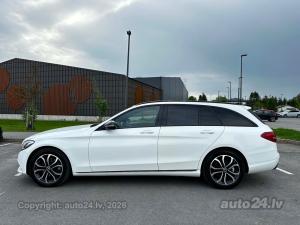 White Mercedes-Benz C-Class 2016 in Tallinn, with an engine capacity of 2.10 L and mileage of 344 thousand km for 10900 €, photo 5 on AUTOMOTO.COM.LV