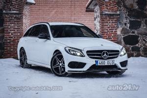 Balts Mercedes-Benz C-Class 2016 Pērnava, ar dzinēja tilpumu 2.10 L un nobraukumu 260 tūkst. km par 13900 €, foto  vietnē AUTOMOTO.COM.LV