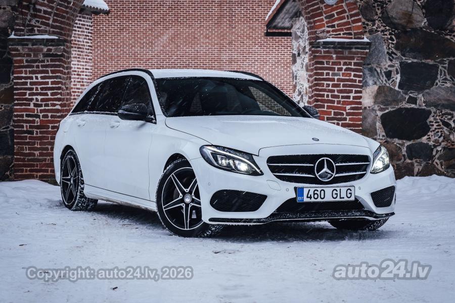 Balts Mercedes-Benz C-Class 2016 Pērnava, ar dzinēja tilpumu 2.10 L un nobraukumu 260 tūkst. km par 13900 €, foto 1 vietnē AUTOMOTO.COM.LV