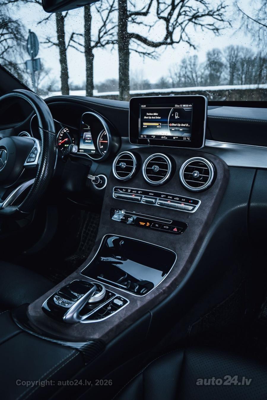 Balts Mercedes-Benz C-Class 2016 Pērnava, ar dzinēja tilpumu 2.10 L un nobraukumu 260 tūkst. km par 13900 €, foto 12 vietnē AUTOMOTO.COM.LV