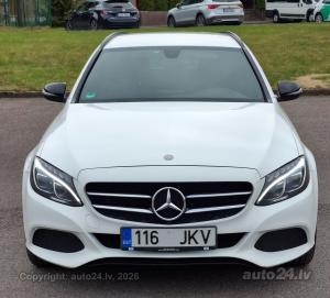 White Mercedes-Benz C-Class 2017 in Tallinn, with an engine capacity of 2.00 L and mileage of 346 thousand km for 11900 €, photo  on AUTOMOTO.COM.LV
