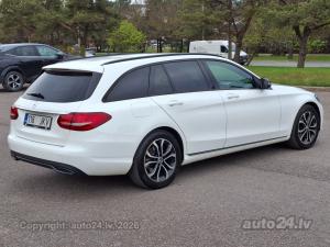 White Mercedes-Benz C-Class 2017 in Tallinn, with an engine capacity of 2.00 L and mileage of 346 thousand km for 11900 €, photo 6 on AUTOMOTO.COM.LV
