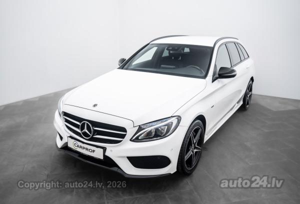 White Mercedes-Benz C-Class 2017 in Tallinn, with an engine capacity of 2.00 L and mileage of 119 thousand km for 12999 €, photo 1 on AUTOMOTO.COM.LV