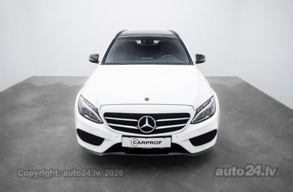 White Mercedes-Benz C-Class 2017 in Tallinn, with an engine capacity of 2.00 L and mileage of 156 thousand km for 12999 €, photo 2 on AUTOMOTO.COM.LV