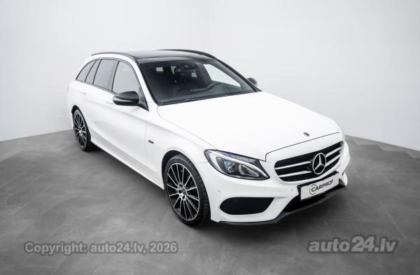 White Mercedes-Benz C-Class 2017 in Tallinn, with an engine capacity of 2.00 L and mileage of 156 thousand km for 12999 €, photo 3 on AUTOMOTO.COM.LV
