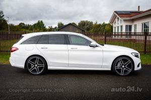 White Mercedes-Benz C-Class 2017 in Tallinn, with an engine capacity of 2.00 L and mileage of 190 thousand km for 13900 €, photo 6 on AUTOMOTO.COM.LV