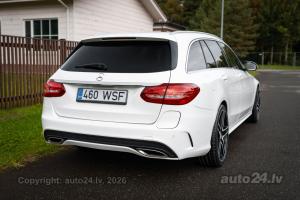 White Mercedes-Benz C-Class 2017 in Tallinn, with an engine capacity of 2.00 L and mileage of 190 thousand km for 13900 €, photo 11 on AUTOMOTO.COM.LV
