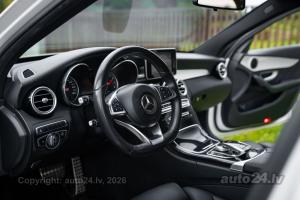 White Mercedes-Benz C-Class 2017 in Tallinn, with an engine capacity of 2.00 L and mileage of 190 thousand km for 13900 €, photo 14 on AUTOMOTO.COM.LV
