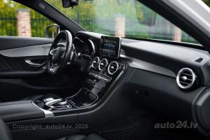 White Mercedes-Benz C-Class 2017 in Tallinn, with an engine capacity of 2.00 L and mileage of 190 thousand km for 13900 €, photo 16 on AUTOMOTO.COM.LV