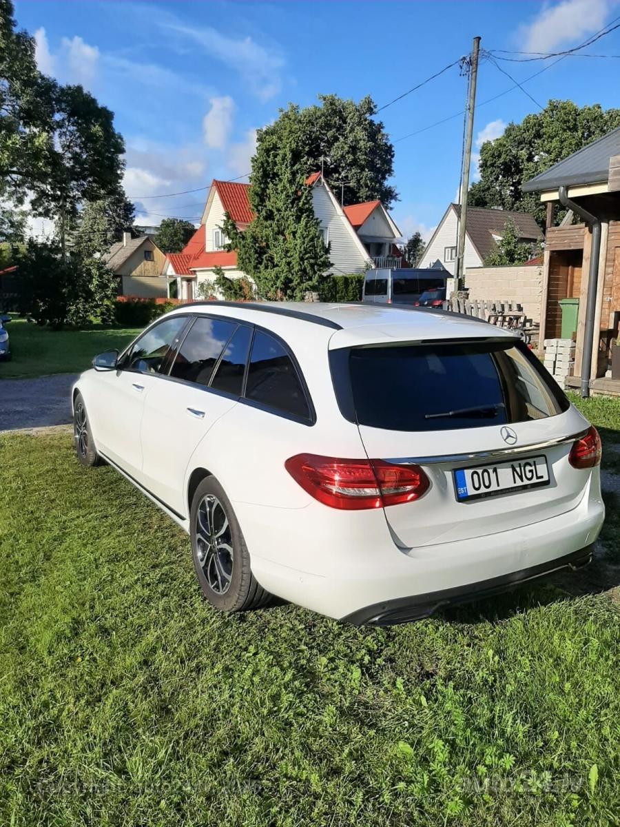 Balts Mercedes-Benz C-Class 2018 Pērnava, ar dzinēja tilpumu 2.10 L un nobraukumu 146 tūkst. km par 20500 €, foto 4 vietnē AUTOMOTO.COM.LV