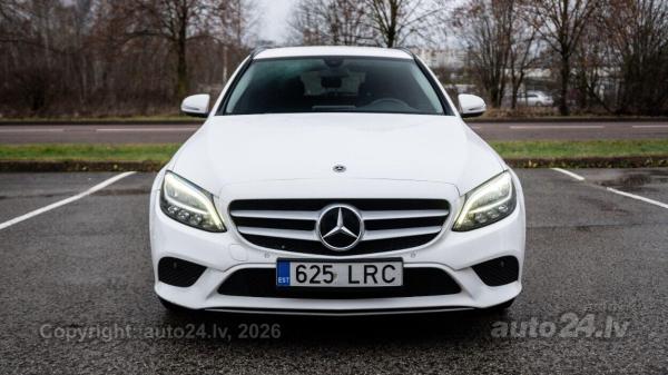 White Mercedes-Benz C-Class 2019 in Tallinn, with an engine capacity of 1.60 L and mileage of 284 thousand km for 11790 €, photo 2 on AUTOMOTO.COM.LV