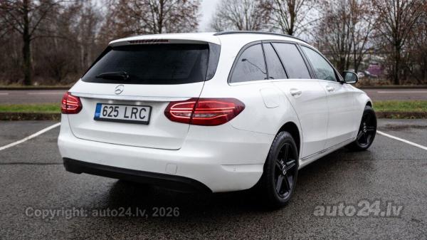 White Mercedes-Benz C-Class 2019 in Tallinn, with an engine capacity of 1.60 L and mileage of 284 thousand km for 11790 €, photo 4 on AUTOMOTO.COM.LV