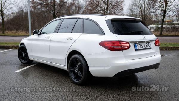 White Mercedes-Benz C-Class 2019 in Tallinn, with an engine capacity of 1.60 L and mileage of 284 thousand km for 11790 €, photo 6 on AUTOMOTO.COM.LV