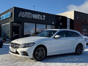 Balts Mercedes-Benz C-Class 2019 Tallina, ar dzinēja tilpumu 2.00 L un nobraukumu 163 tūkst. km par 21900 €, foto  vietnē AUTOMOTO.COM.LV