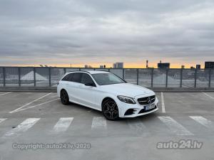 Balts Mercedes-Benz C-Class 2019 Tallina, ar dzinēja tilpumu 2.00 L un nobraukumu 140 tūkst. km par 25999 €, foto  vietnē AUTOMOTO.COM.LV
