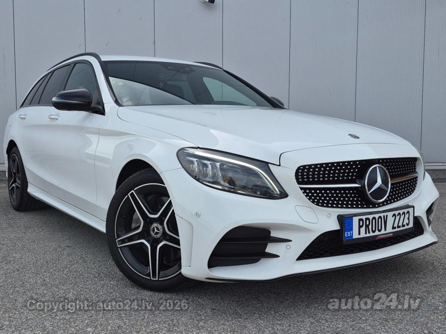Balts Mercedes-Benz C-Class 2019 Tallina, ar dzinēja tilpumu 1.95 L un nobraukumu 244 tūkst. km par 22999 €, foto 1 vietnē AUTOMOTO.COM.LV