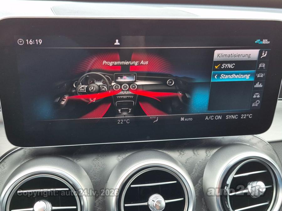 Balts Mercedes-Benz C-Class 2019 Tallina, ar dzinēja tilpumu 1.95 L un nobraukumu 244 tūkst. km par 22999 €, foto 24 vietnē AUTOMOTO.COM.LV