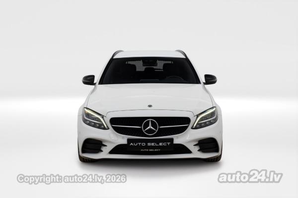 White Mercedes-Benz C-Class 2020 in Tartu, with an engine capacity of 2.00 L and mileage of 224 thousand km for 19500 €, photo 5 on AUTOMOTO.COM.LV