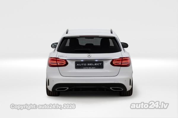 White Mercedes-Benz C-Class 2020 in Tartu, with an engine capacity of 2.00 L and mileage of 224 thousand km for 19500 €, photo 6 on AUTOMOTO.COM.LV