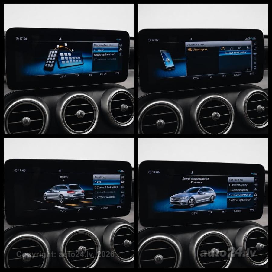 Balts Mercedes-Benz C-Class 2020 Tartu, ar dzinēja tilpumu 2.00 L un nobraukumu 224 tūkst. km par 19500 €, foto 25 vietnē AUTOMOTO.COM.LV