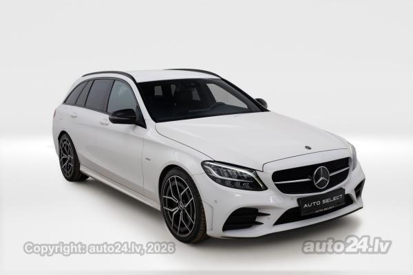 White Mercedes-Benz C-Class 2020 in Tartu, with an engine capacity of 2.00 L and mileage of 224 thousand km for 19300 €, photo 2 on AUTOMOTO.COM.LV