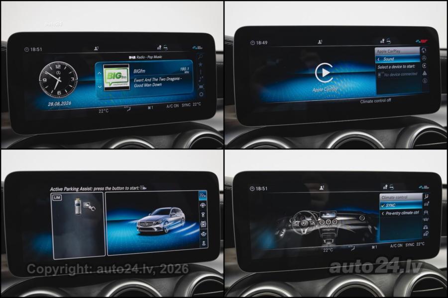 Balts Mercedes-Benz C-Class 2020 Tartu, ar dzinēja tilpumu 2.00 L un nobraukumu 139 tūkst. km par 21999 €, foto 23 vietnē AUTOMOTO.COM.LV