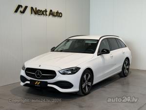 White Mercedes-Benz C-Class 2022 in Tartu, with an engine capacity of 2.00 L and mileage of 213 thousand km for 25900 €, photo  on AUTOMOTO.COM.LV