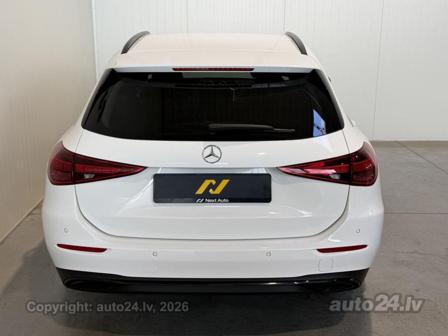 White Mercedes-Benz C-Class 2022 in Tartu, with an engine capacity of 2.00 L and mileage of 213 thousand km for 25900 €, photo 13 on AUTOMOTO.COM.LV
