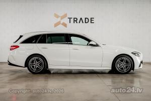 White Mercedes-Benz C-Class 2022 in Parnu, with an engine capacity of 2.00 L and mileage of 249 thousand km for 21900 €, photo 8 on AUTOMOTO.COM.LV
