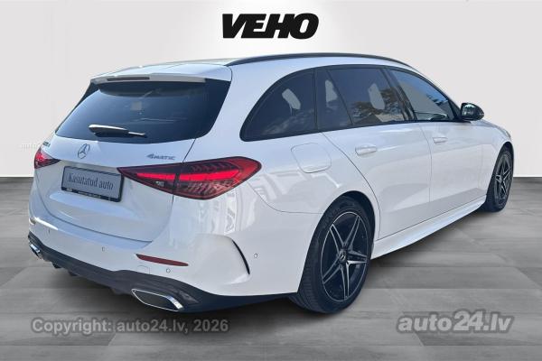White Mercedes-Benz C-Class 2022 in Parnu, with an engine capacity of 2.00 L and mileage of 83 thousand km for 33900 €, photo 4 on AUTOMOTO.COM.LV