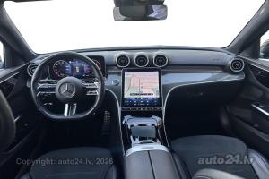 White Mercedes-Benz C-Class 2022 in Parnu, with an engine capacity of 2.00 L and mileage of 83 thousand km for 33900 €, photo 10 on AUTOMOTO.COM.LV