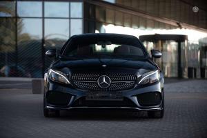 Black Mercedes-Benz C43 AMG 2017 in Vilnius, with an engine capacity of 3.00 L and mileage of 60 thousand km for 27800 €, photo 3 on AUTOMOTO.COM.LV