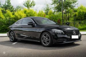 Черный Мерседес C43 AMG 2020 в Вильнюс, объемом двигателя 3.00 л и пробегом 106 тыс. км за 30500 €, фото 8 на AUTOMOTO.COM.LV