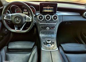 Черный Мерседес C43 AMG 2017 в Вильнюс, объемом двигателя 3.00 л и пробегом 95 тыс. км за 23700 €, фото 3 на AUTOMOTO.COM.LV