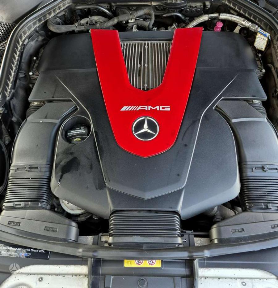 Черный Мерседес C43 AMG 2017 в Вильнюс, объемом двигателя 3.00 л и пробегом 95 тыс. км за 23700 €, фото 5 на AUTOMOTO.COM.LV
