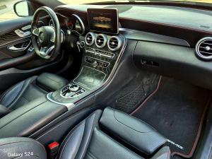 Черный Мерседес C43 AMG 2017 в Вильнюс, объемом двигателя 3.00 л и пробегом 95 тыс. км за 23700 €, фото 13 на AUTOMOTO.COM.LV